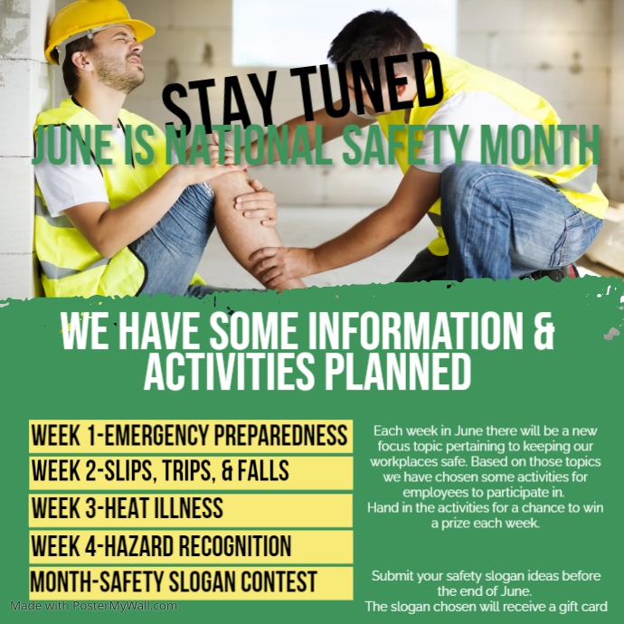 World Day for Safety and Health at Work | PosterMyWall