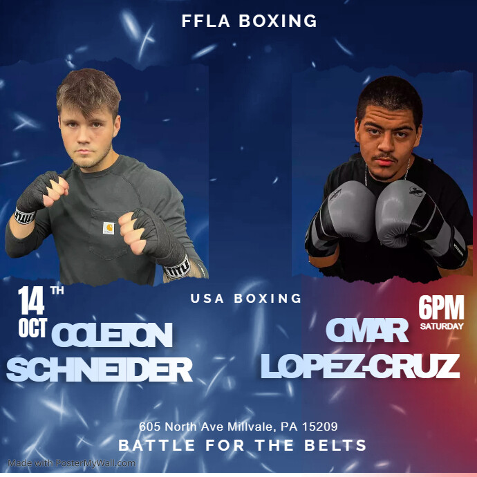 Copy of boxing championship | PosterMyWall