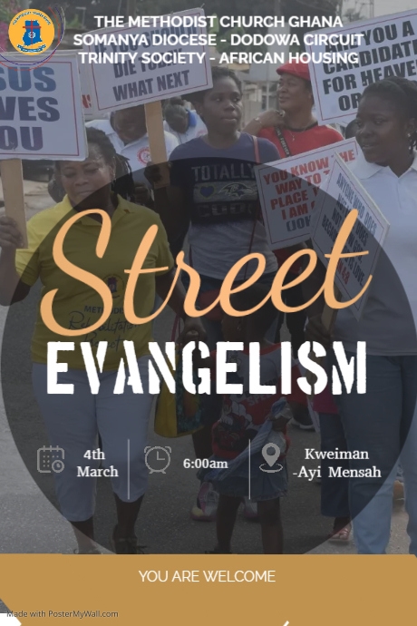 Street Evangelism | PosterMyWall