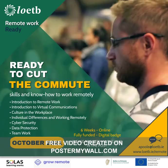 Remote work Ready final | PosterMyWall