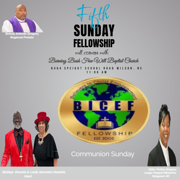 5TH SUNDAY SERVICE | PosterMyWall