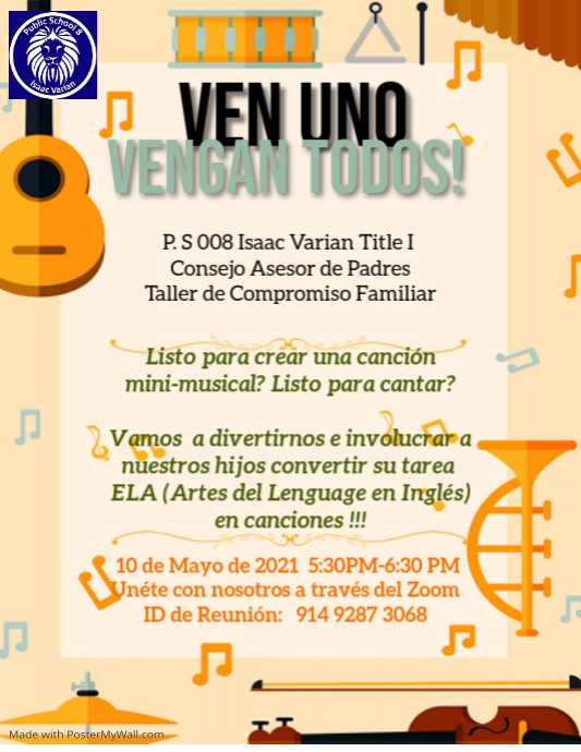 Copy of Spanish Mini-Musical | PosterMyWall