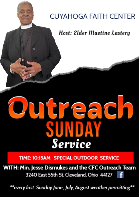 outreach event poster | PosterMyWall