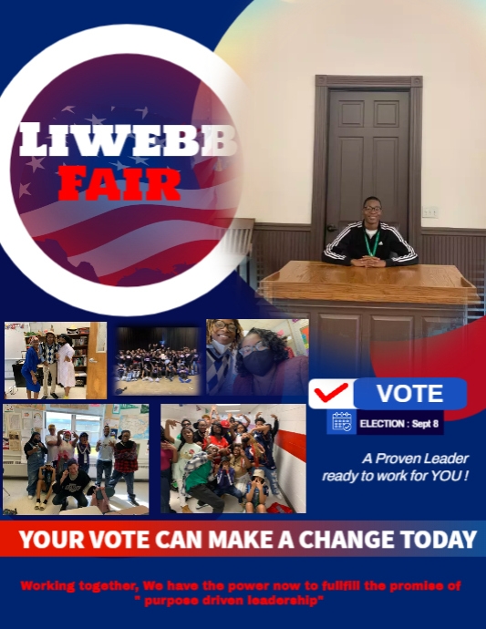 political campaign flyer | PosterMyWall