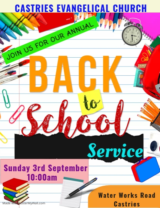 Back To School Service | PosterMyWall
