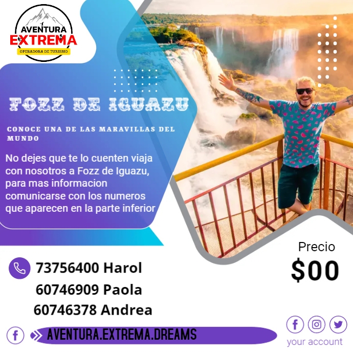 Copia de Travel & Tour Promo Template | PosterMyWall