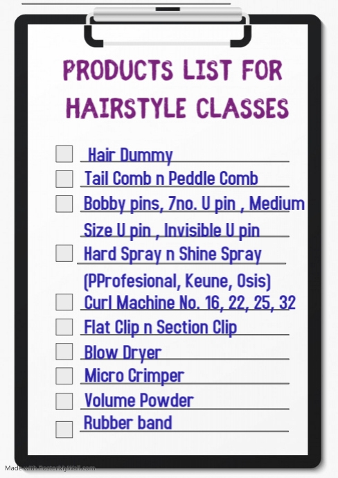 Copy of Checklist_notepad_black | PosterMyWall