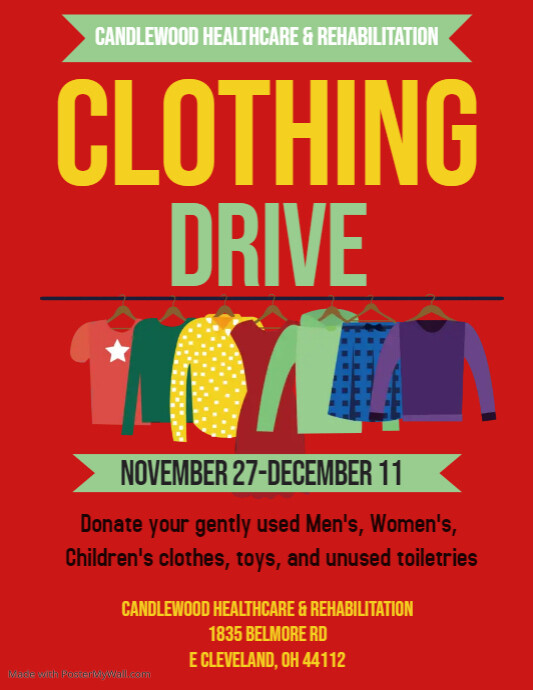 Copy of Clothing Drive | PosterMyWall