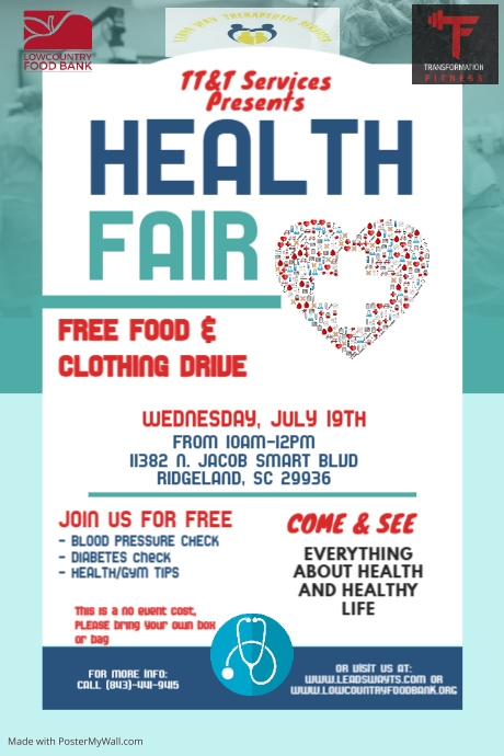 Health Fair Poster Template | PosterMyWall