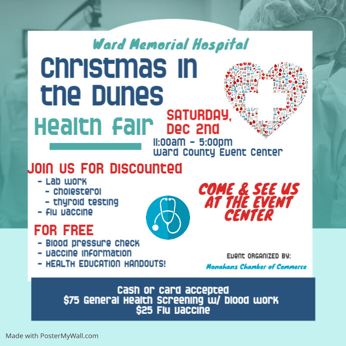 Health Fair Instagram Post Template | PosterMyWall