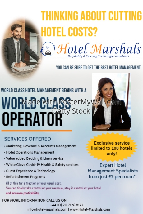 Copy of Hotel Management COLLEGE | PosterMyWall