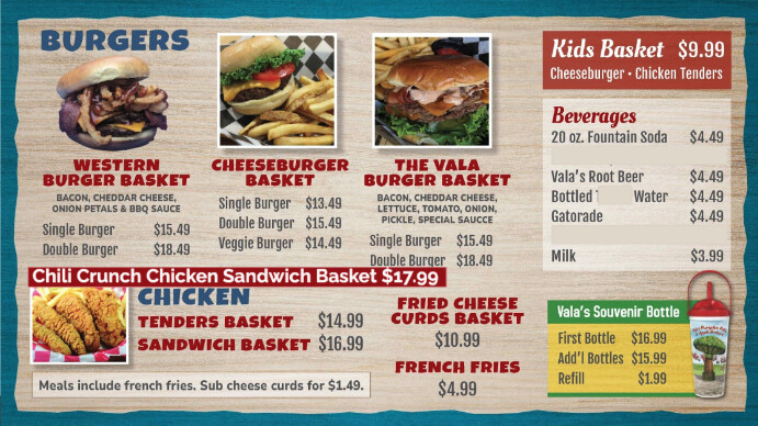 Dairy Barn menu 1_2021 | PosterMyWall
