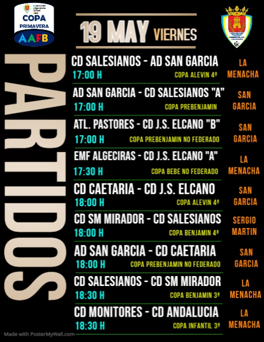 19 MAYO (1) | PosterMyWall