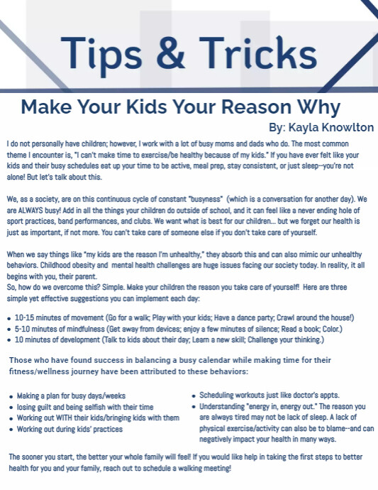 Copy of Tips & Tricks Sept Final | PosterMyWall