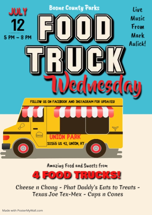 Food Truck Flyer Design | PosterMyWall