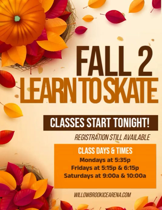 fall 2 lts class tonight | PosterMyWall