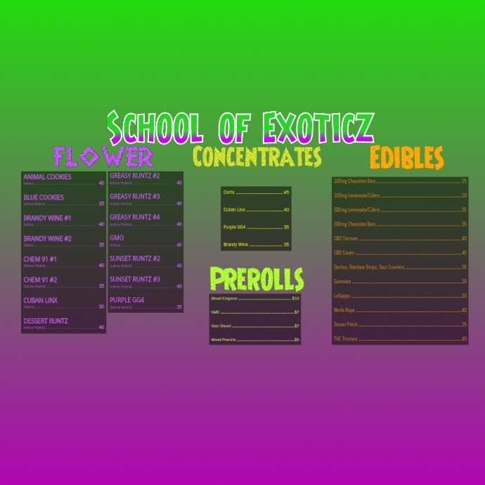 Copy of Store Menu | PosterMyWall