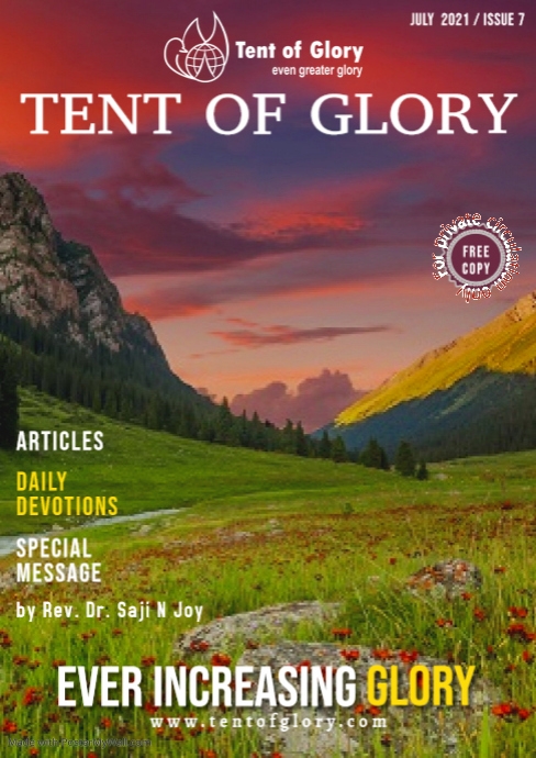 Copy of TOG MAY Magazine cover | PosterMyWall