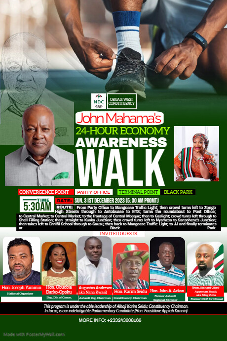 Copy of Health Walk, Fitness Flyer | PosterMyWall