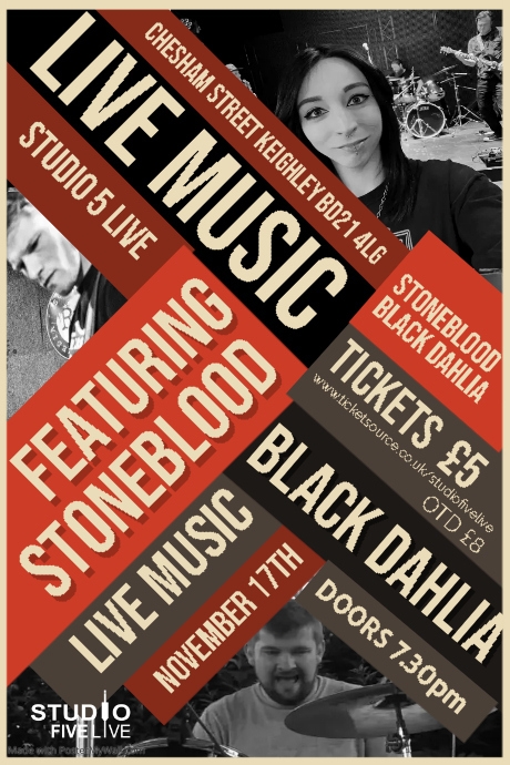 Live Music Concert Poster | PosterMyWall