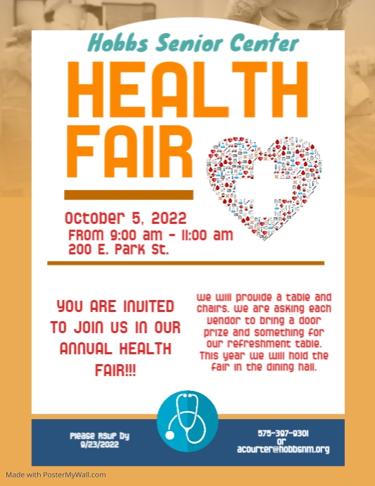 Copy of Health Fair Flyer Template | PosterMyWall