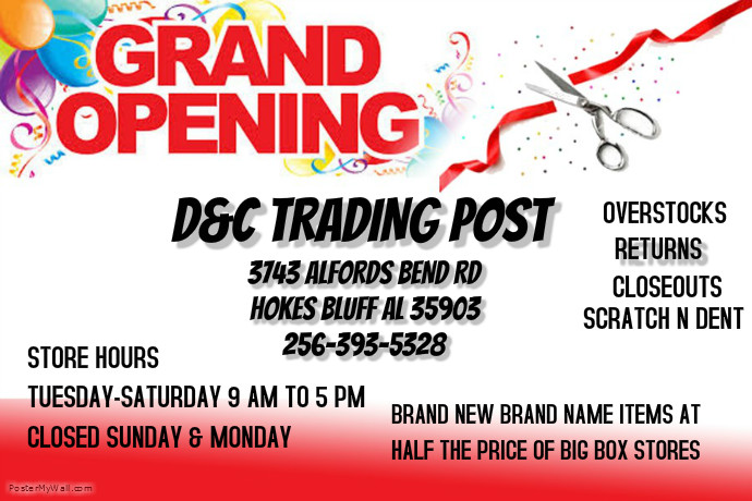 D&C TRADING POST | PosterMyWall
