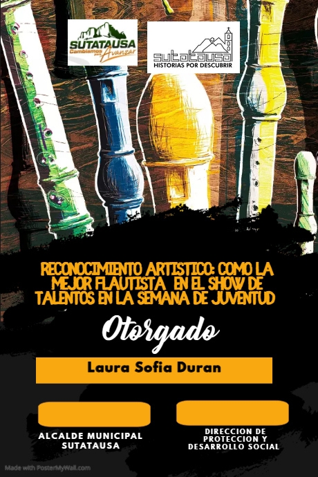 Recorder Flute Lessons Flyer Design Template | PosterMyWall