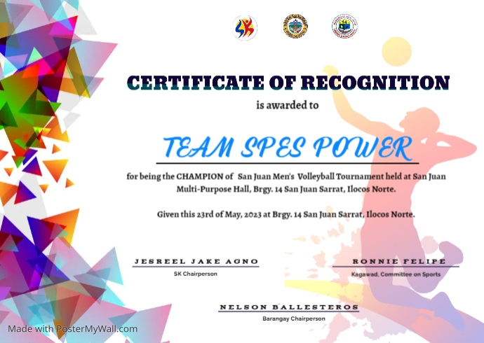 Certificate (1) | PosterMyWall