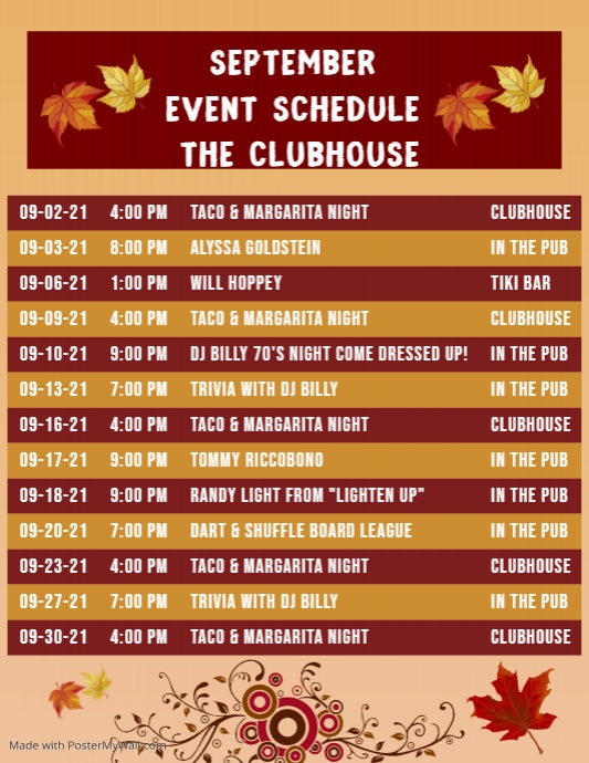september events | PosterMyWall