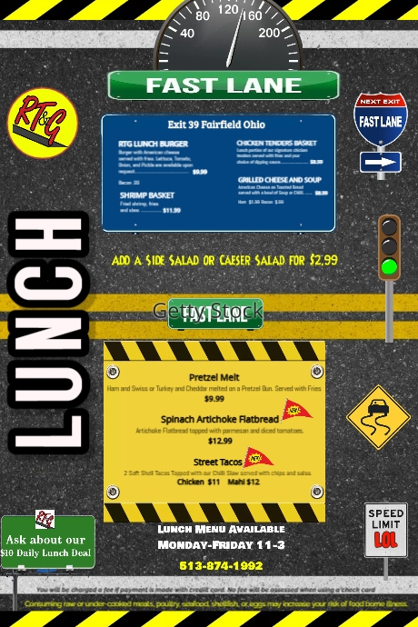 Lunch final pg 1 | PosterMyWall