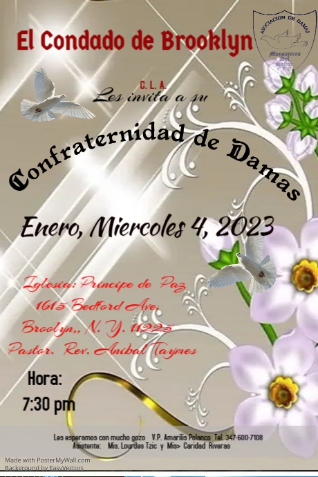 Copy of confraternidad (1) | PosterMyWall