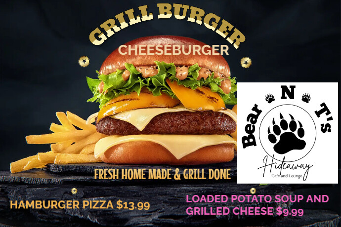 Grill Burger Cheese Offer Poster Flyer | PosterMyWall