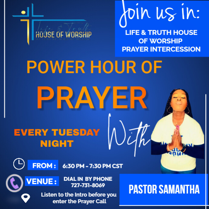 prayer hour | PosterMyWall