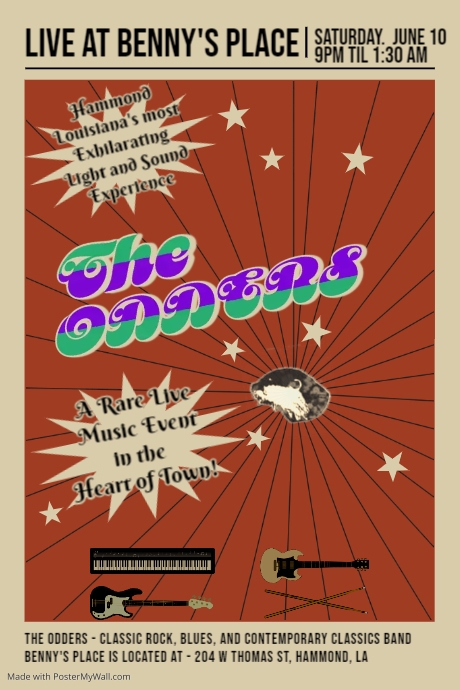 Vintage Jazz Concert Poster (1) | PosterMyWall