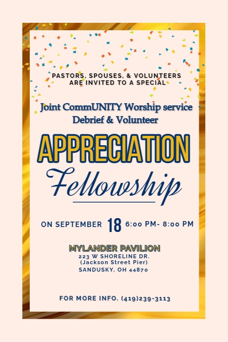 Copy of Employee Appreciation Dinner Invite Template | PosterMyWall