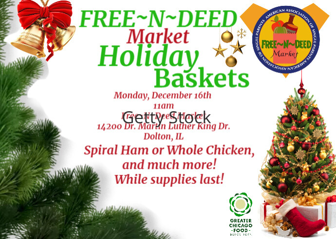 Copy of Christmas Baskets 2021 Post Template | PosterMyWall