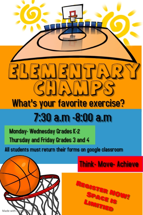 Champs | PosterMyWall