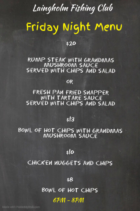 Copy of Blackboard Menu 2 | PosterMyWall