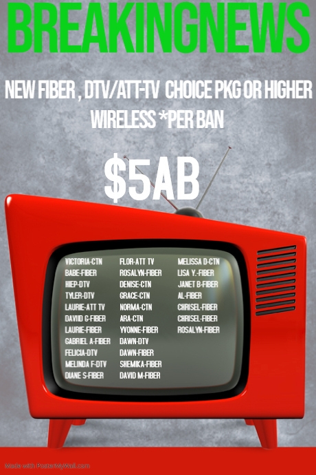 Copy of World Television Day Poster | PosterMyWall