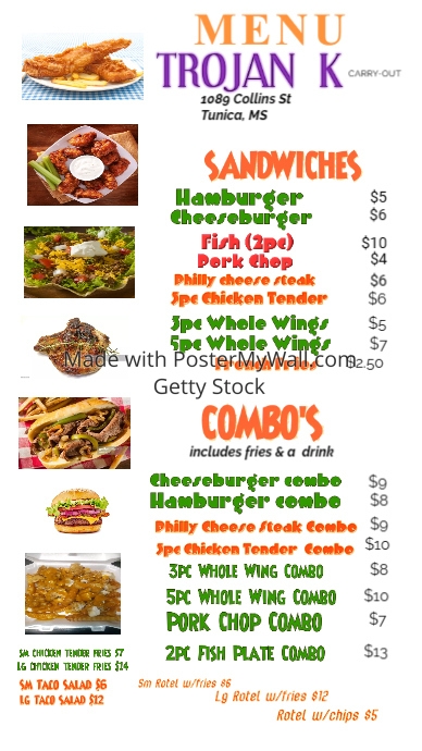 Food Menu Full | PosterMyWall