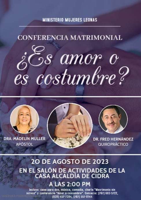 marriage conference poster design | PosterMyWall