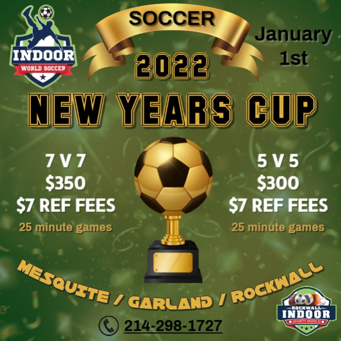 New Years Cup | PosterMyWall