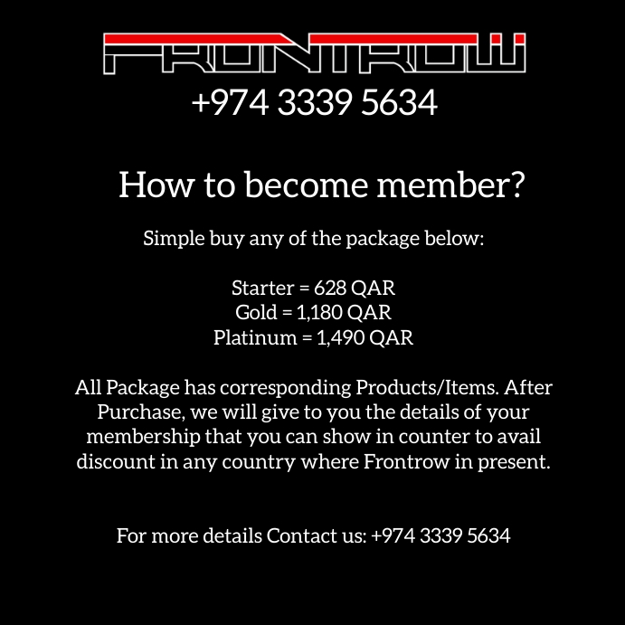 42 Frontrow Template | PosterMyWall