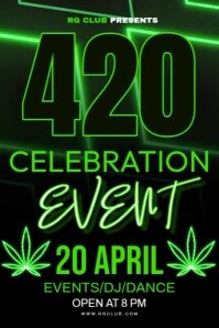 420 Event Template | PosterMyWall