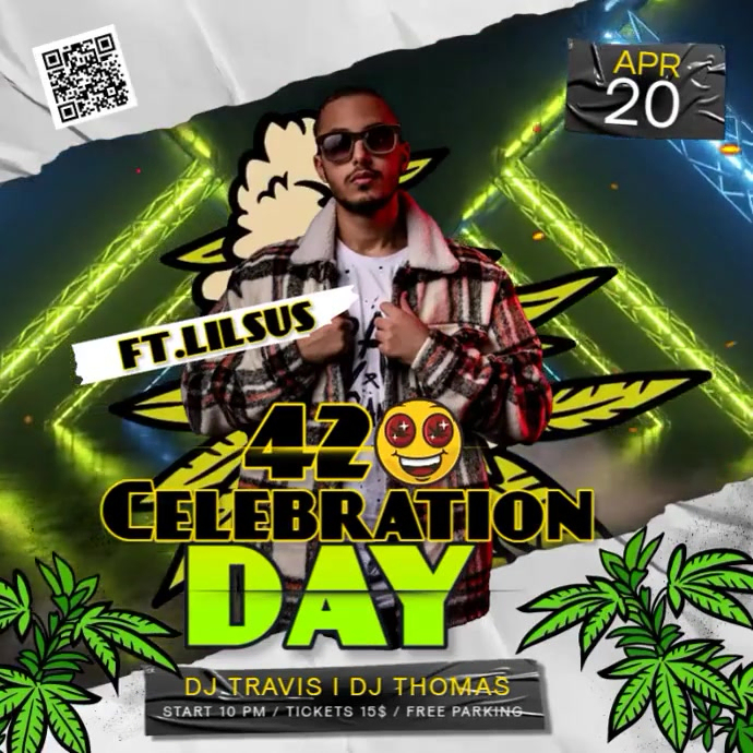 420 Celebration Party Template | PosterMyWall