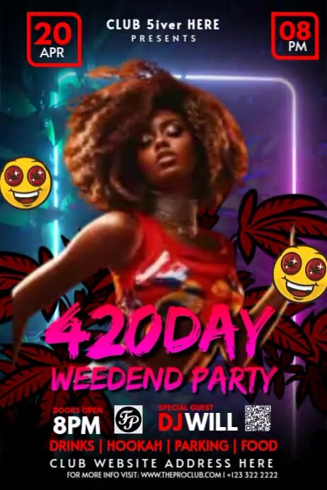 420 Day Poster Template | PosterMyWall