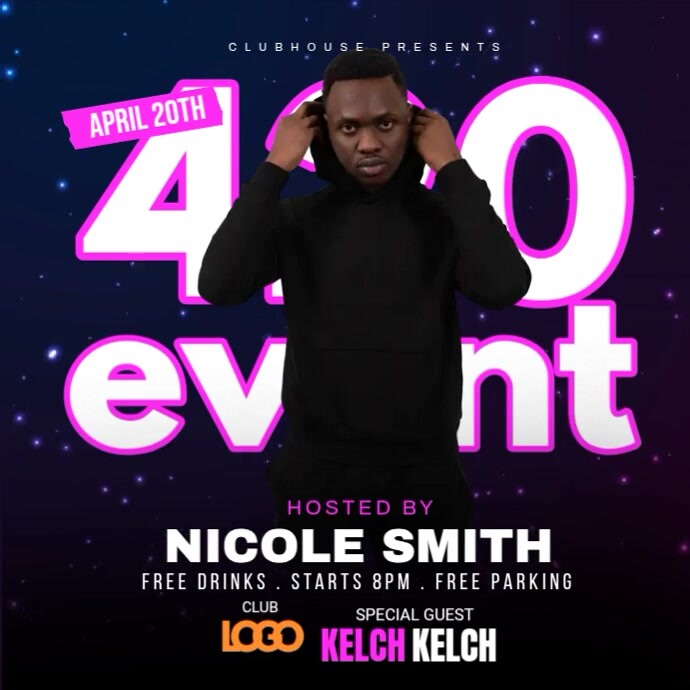 Plantilla de 420 Event Clebration | PosterMyWall