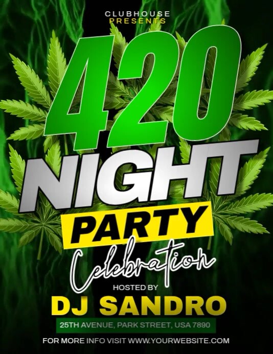 Copy of 420 Night Party | PosterMyWall