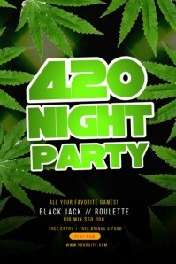 420 Party Ads Template | PosterMyWall