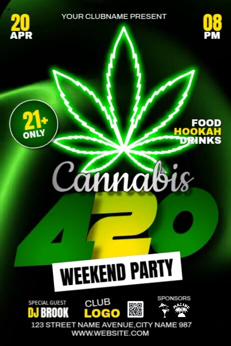 Modèle 420 Party | PosterMyWall